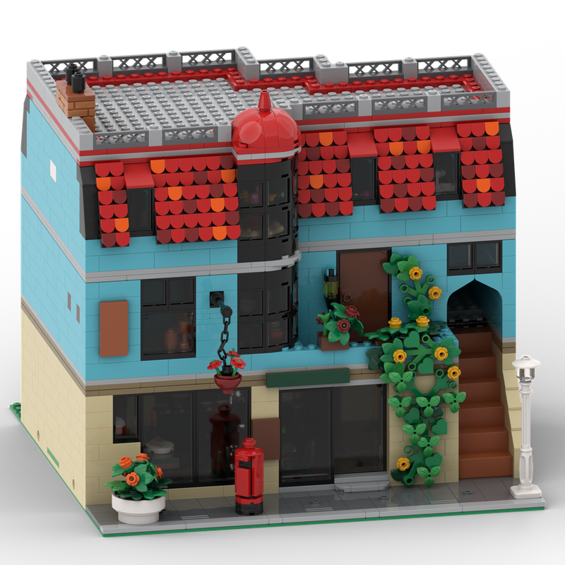 LEGO MOC-252069 Pancake restaurant by Paladin | Rebrickable - Build ...
