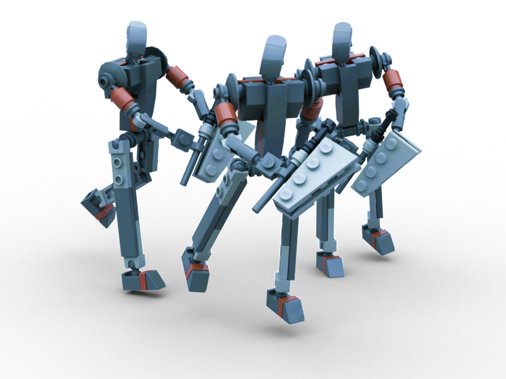 LEGO MOC-252075 BX-series Droid Commando and Super Battle Droid by ...
