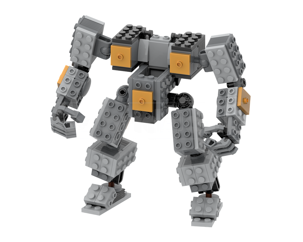 LEGO MOC-252079 ME100 Mech Frame by Mech_Error | Rebrickable - Build ...