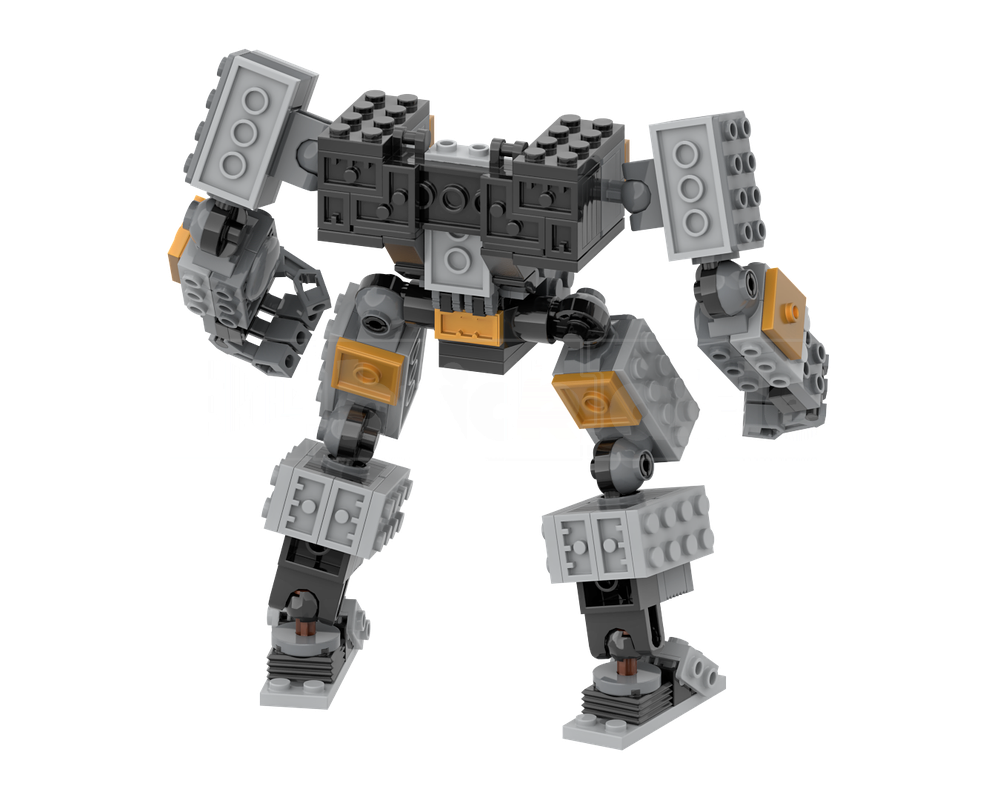 LEGO MOC-252079 ME100 Mech Frame by Mech_Error | Rebrickable - Build ...