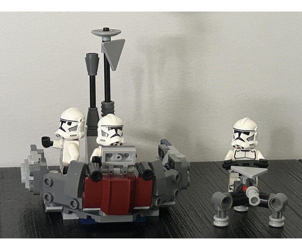 LEGO MOC-252084 Clone Command Station (ALT build of clones vs droids ...