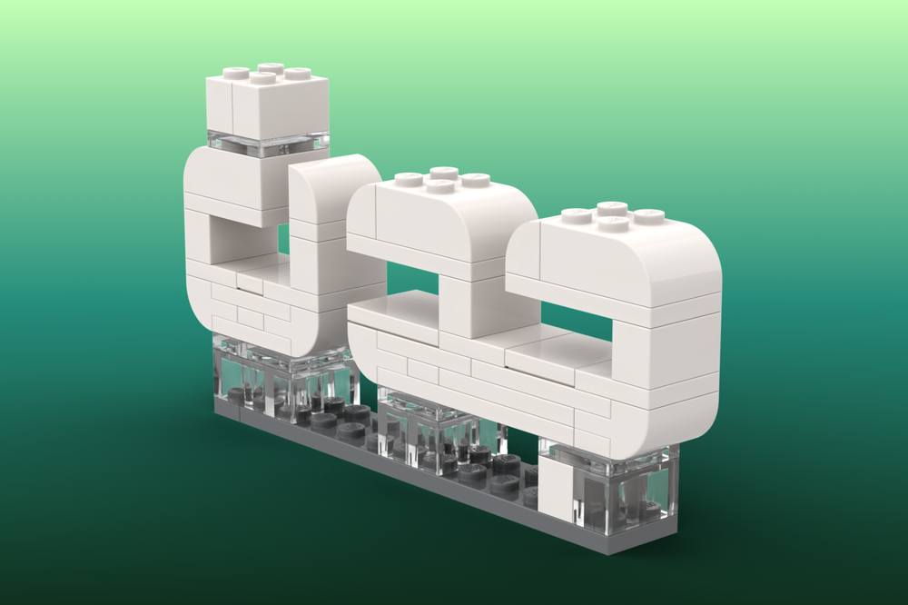 LEGO MOC Jeddah Sculpture Marker (Arabic) by BabaBrick | Rebrickable ...