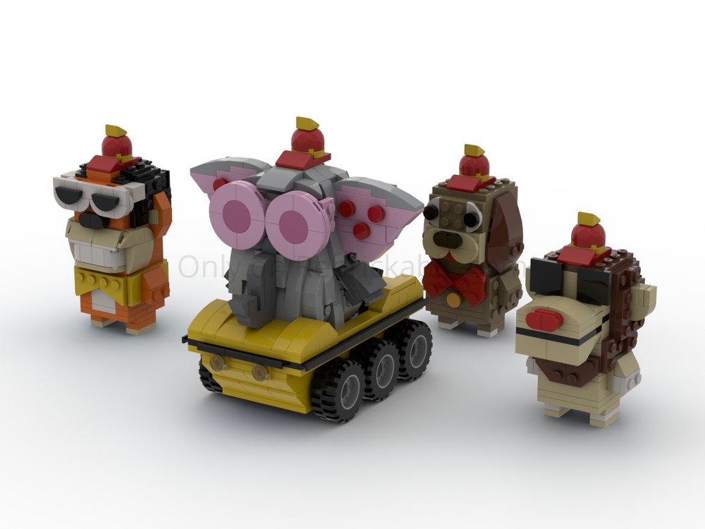 LEGO MOC The Banana Splits by iprice | Rebrickable - Build with LEGO