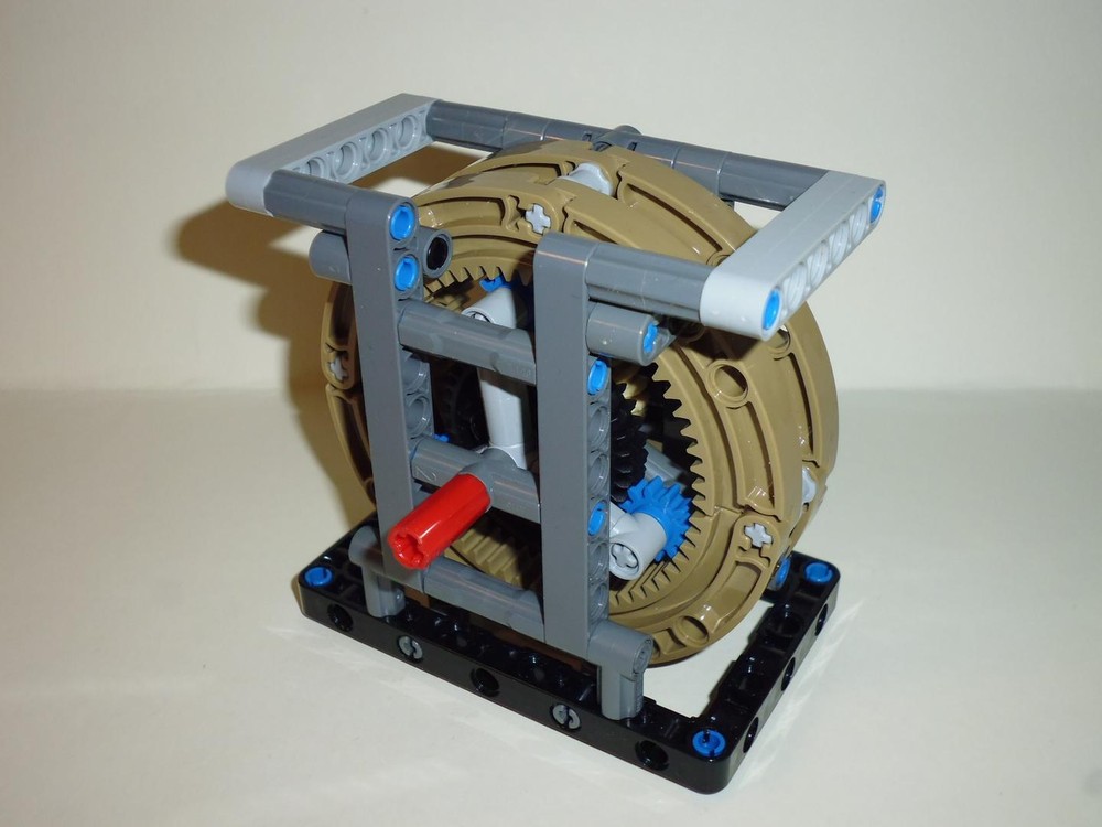 LEGO MOC-252135 8:1 Planetary Gear Set With Fixed Sun Gear by Stef234 ...
