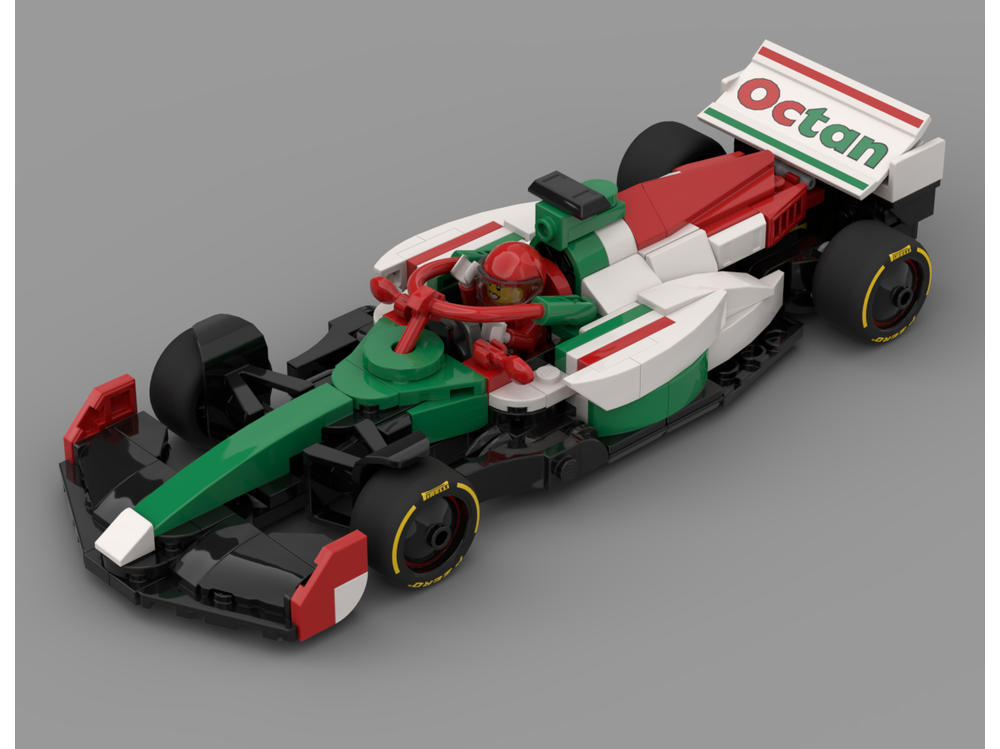 LEGO MOC-252150 Octan Formula 1 - Speed Champions scale by Anira ...
