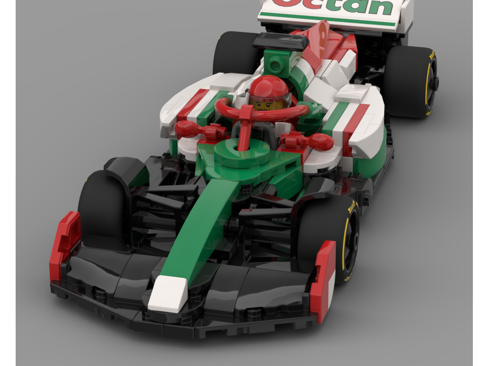 LEGO MOC-252150 Octan Formula 1 - Speed Champions scale by Anira ...
