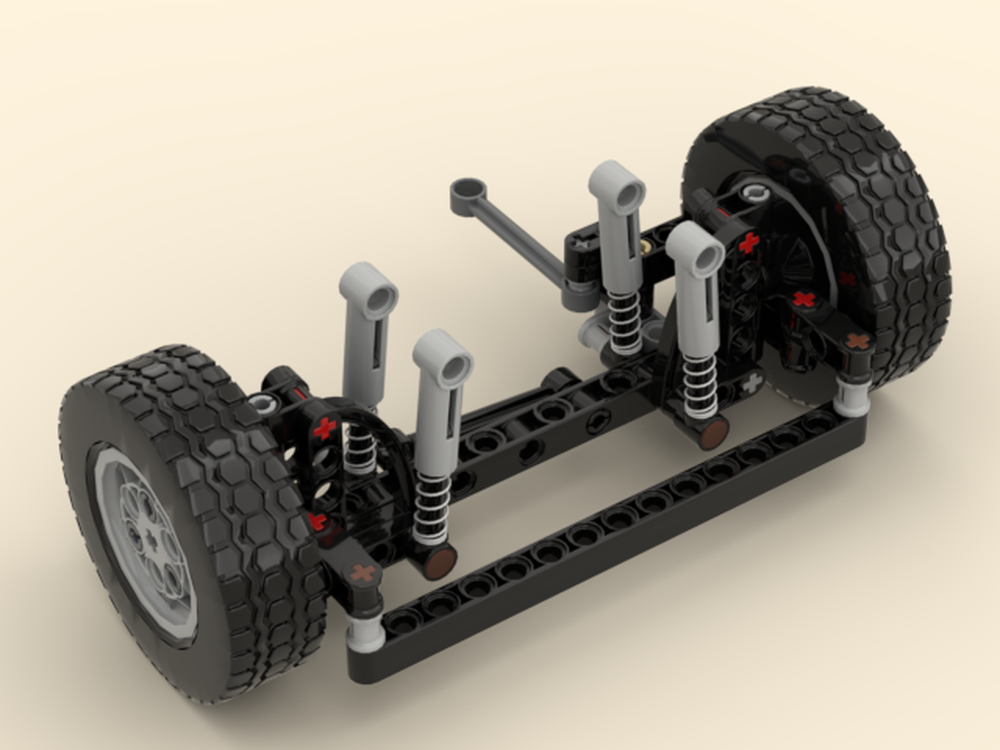 LEGO MOC-252185 Low Floor Bus - Steering mechanism - V2 by Gravibrick ...