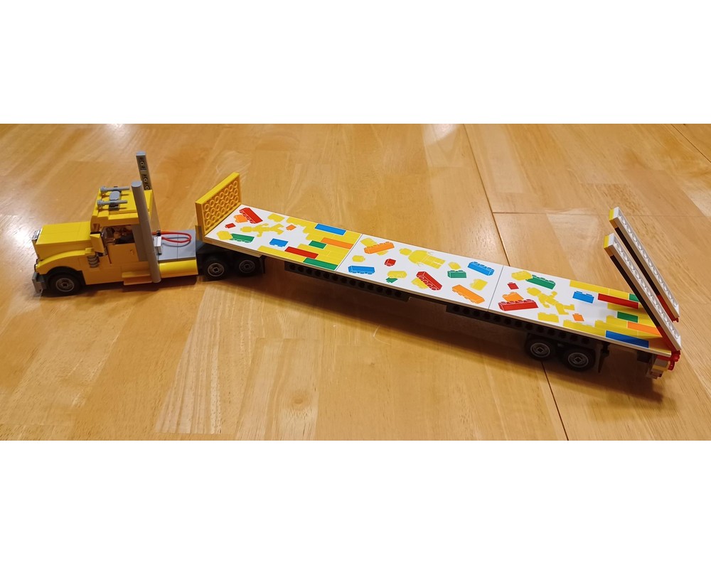 LEGO MOC-252187 Peterbilt Big Rig Tractor with No Sleeper and with ...