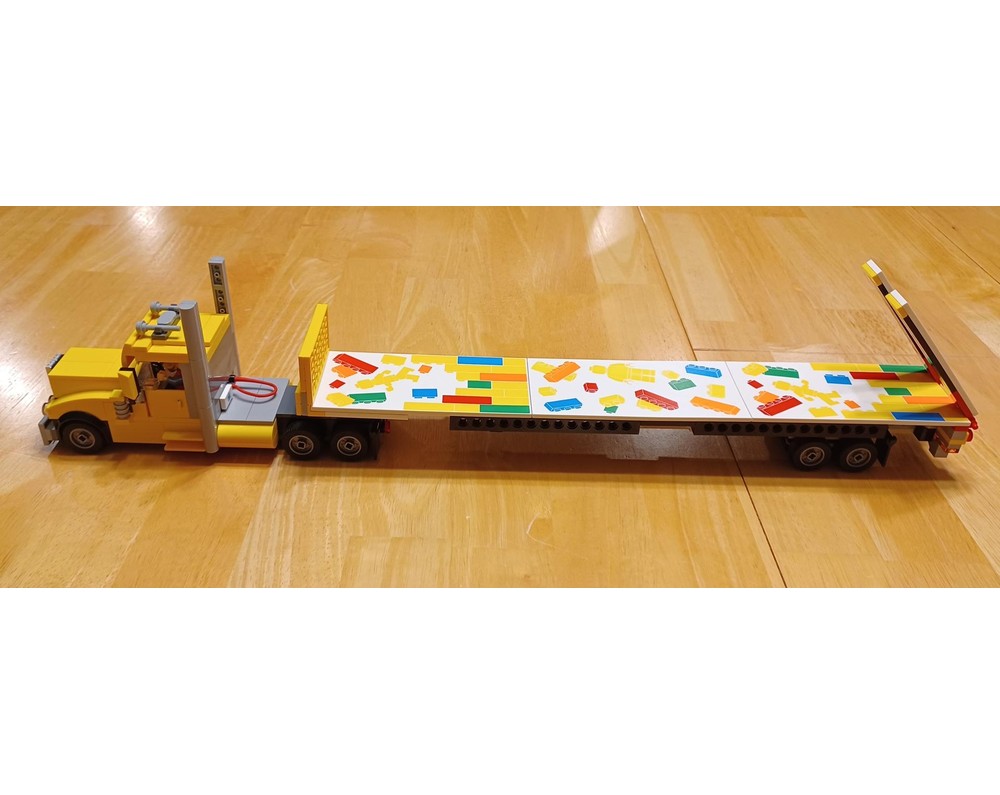 LEGO MOC-252187 Peterbilt Big Rig Tractor with No Sleeper and with ...