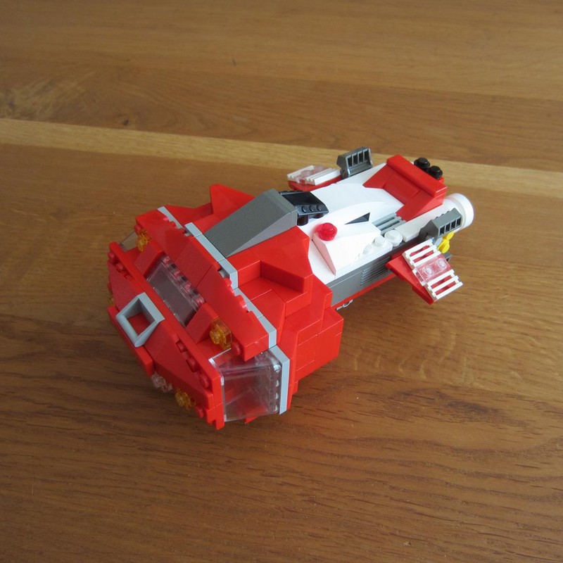 Lego Moc 4100 Mace Cruiser By Drosse Rebrickable Build With Lego