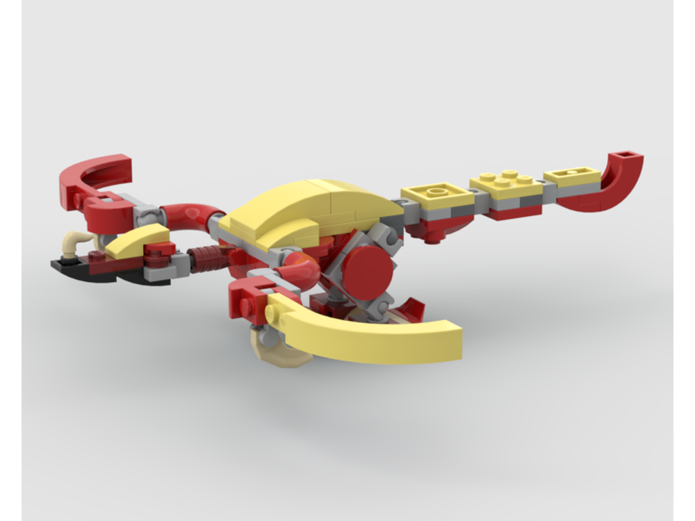 LEGO MOC-252202 31145 Narrow-Snouted Knuckle Wyvern (Colepiodrakon ...