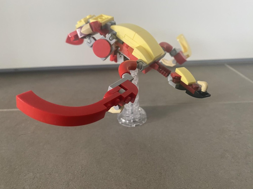 LEGO MOC-252202 31145 Narrow-Snouted Knuckle Wyvern (Colepiodrakon ...