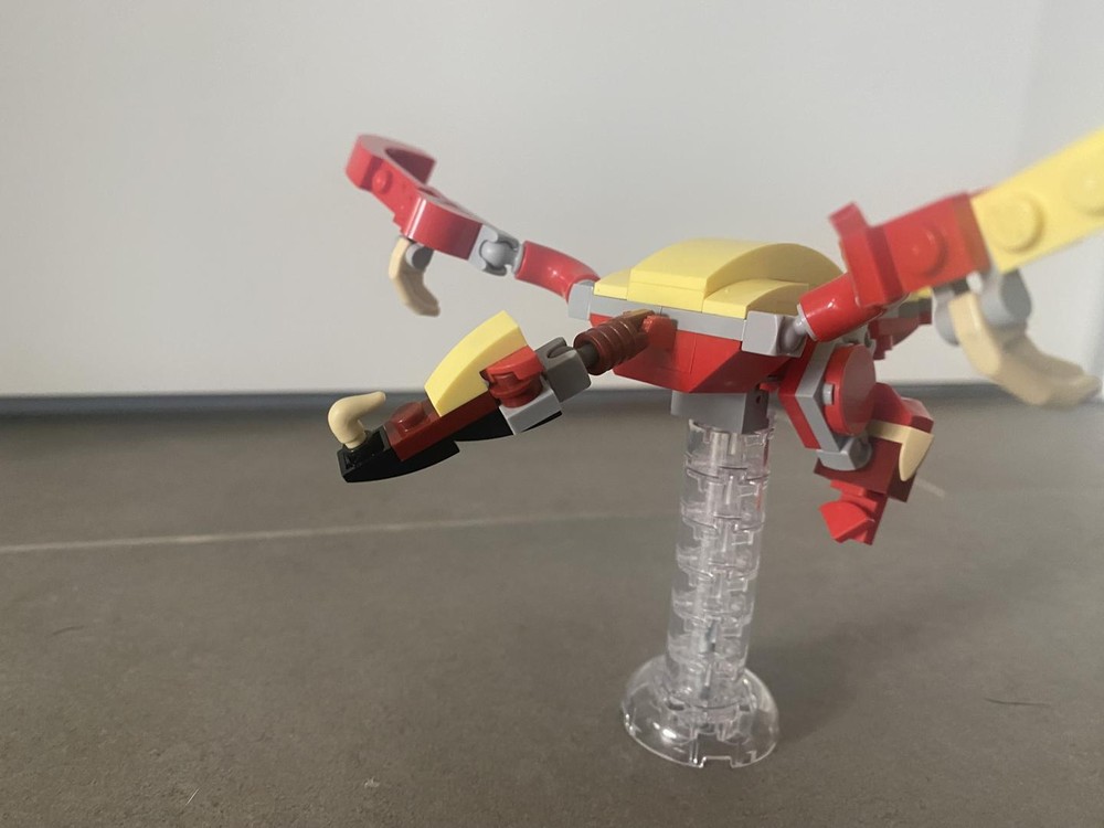 LEGO MOC-252202 31145 Narrow-Snouted Knuckle Wyvern (Colepiodrakon ...