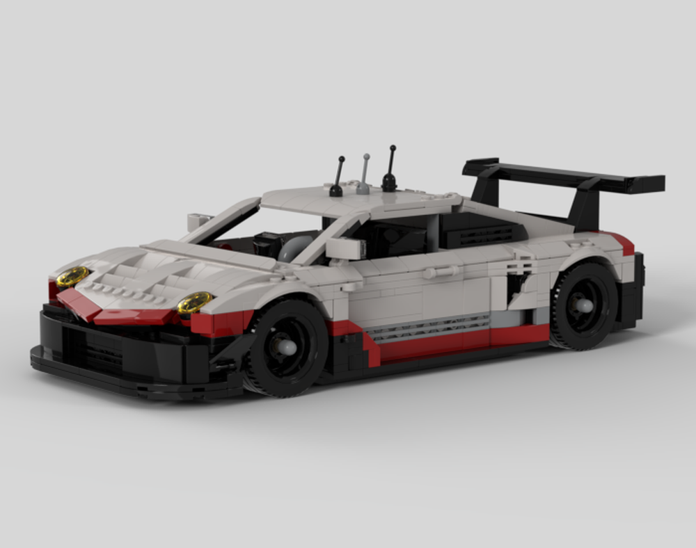 LEGO MOC-252203 Porsche 911 RSR by Giganbrick | Rebrickable - Build ...