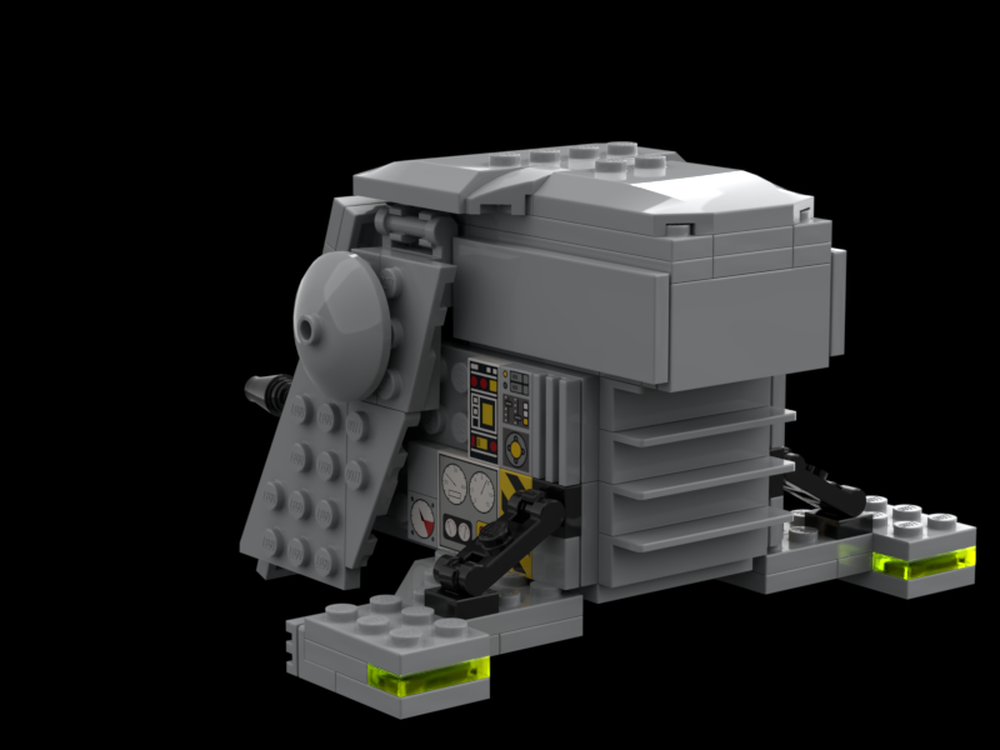 LEGO MOC-252226 INT-4 Interceptor minifigure scale by Tykei ...
