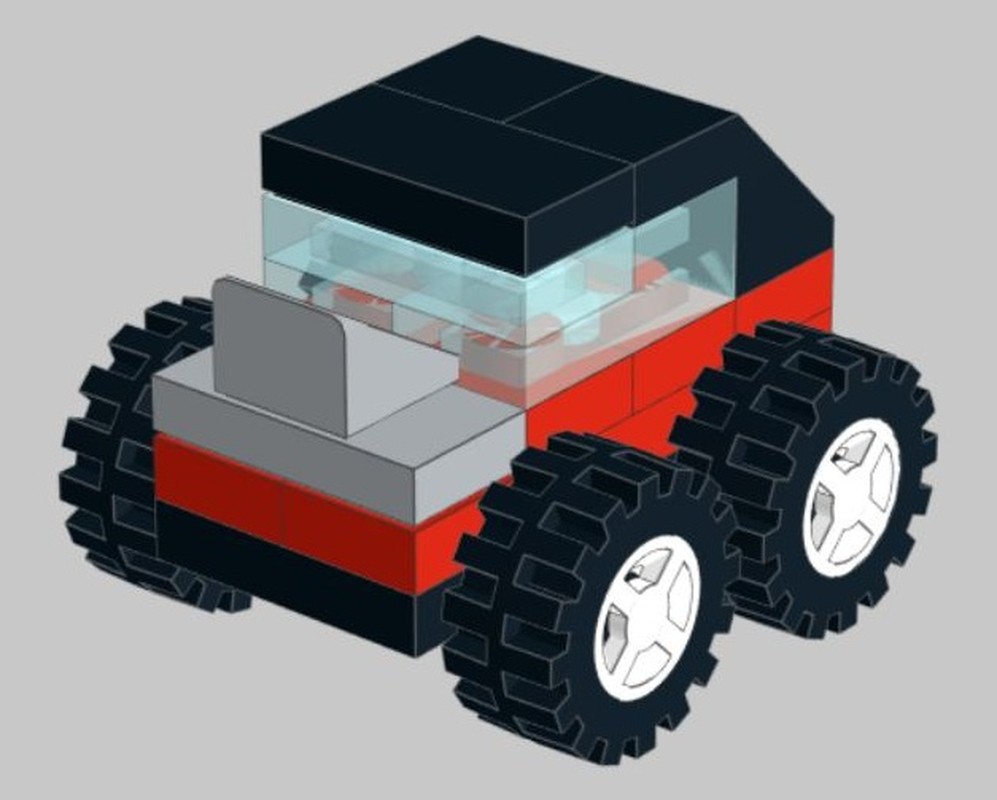 LEGO MOC-252239 30510-1-s1 Chibi-Red by TurboRatRods | Rebrickable ...