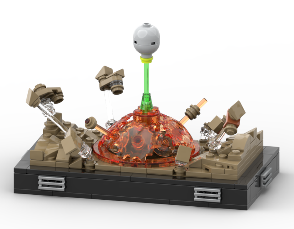 LEGO MOC-252260 Destruction of Jedha Diorama by OrangePickles ...