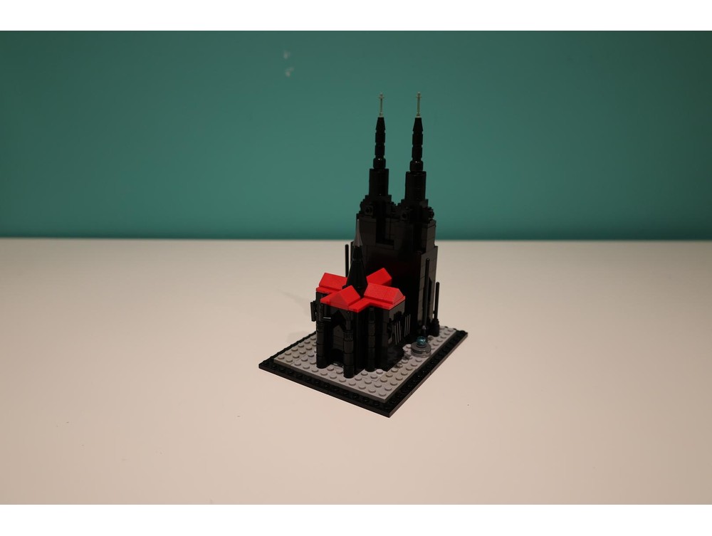 LEGO MOC Black cathedral by Fanboy_2 | Rebrickable - Build with LEGO