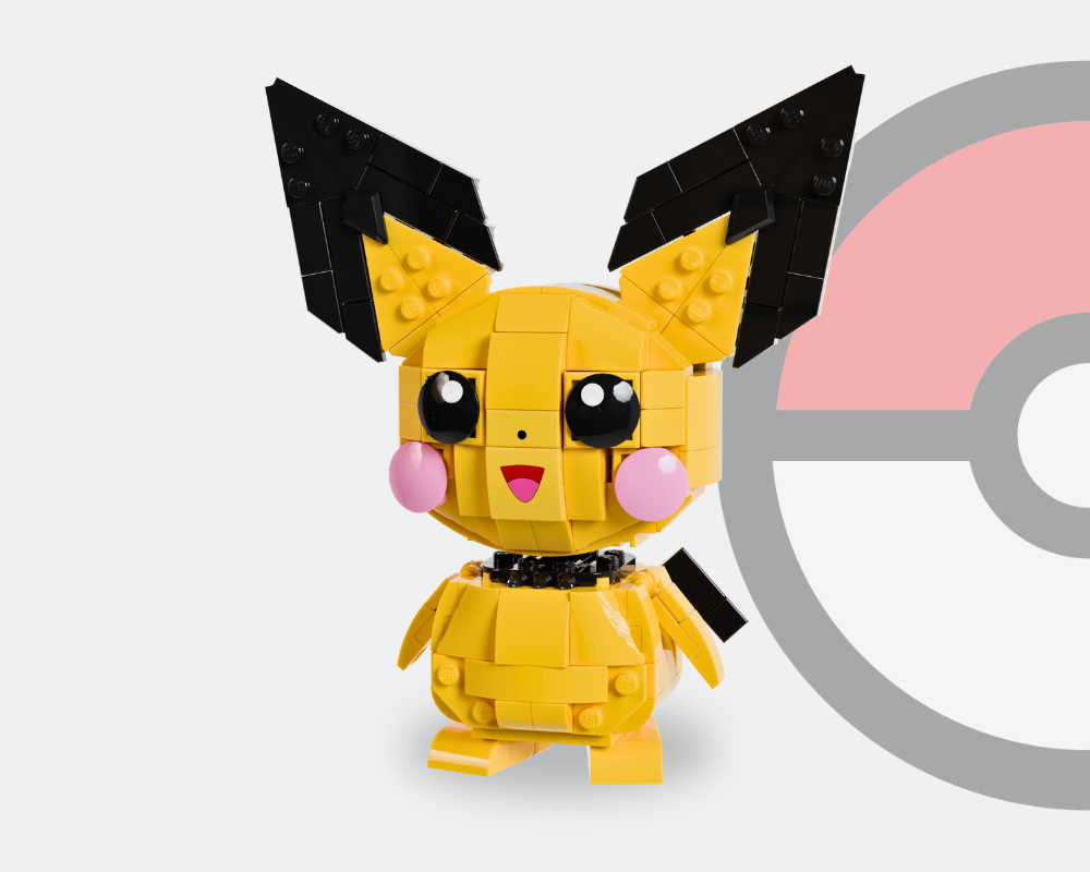 LEGO MOC-252276 Pichu by KraftyKoopa | Rebrickable - Build with LEGO