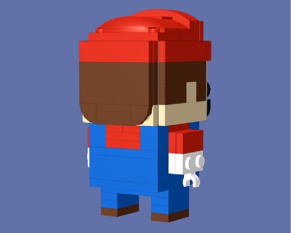 LEGO MOC-252283 Mario by SixtyEightBricks | Rebrickable - Build with LEGO