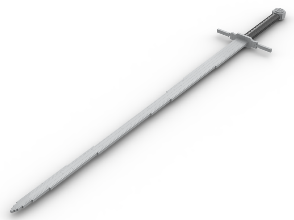 LEGO MOC-252287 longsword by DigitalDan | Rebrickable - Build with LEGO