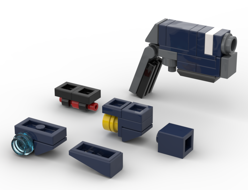 LEGO MOC-252321 Crusader Pistol (Fallout) by Mojave-Ghoul | Rebrickable ...