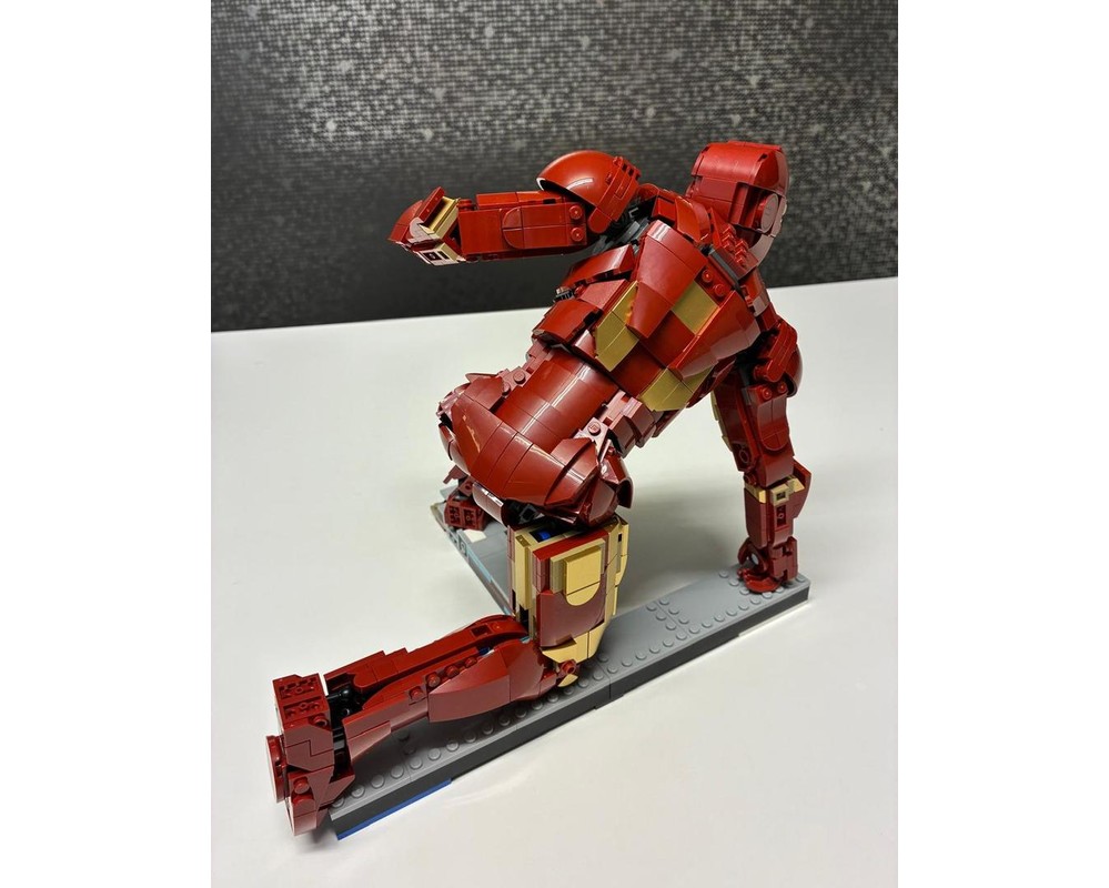 LEGO MOC-252349 Iron Man Mark 3 (76344) – Superhero Landing Alt Build ...
