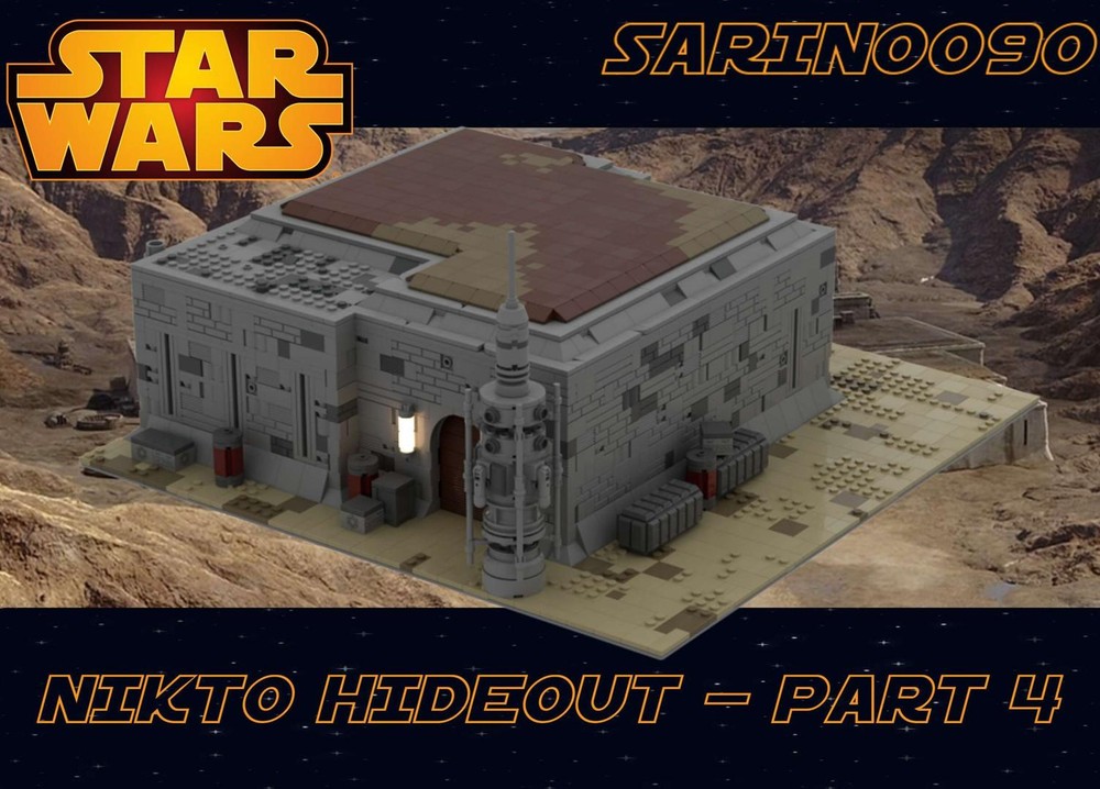 LEGO MOC-252362 SW - Nikto Hideout Part 4 by Sarinoo90 | Rebrickable ...