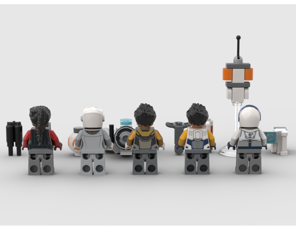 LEGO MOC-252383 Subnautica Updated gear designs+Suits (Read Desc ...