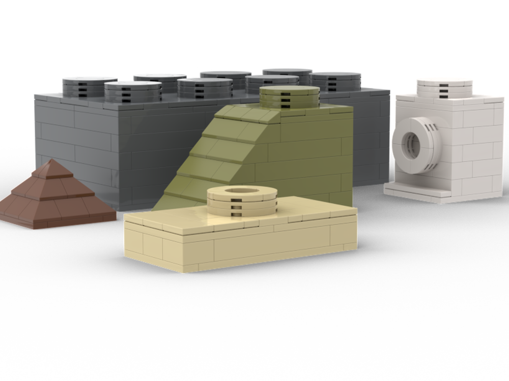 LEGO MOC Big LEGO bricks in the scale 6:1 part 2 by Hubert_hej ...