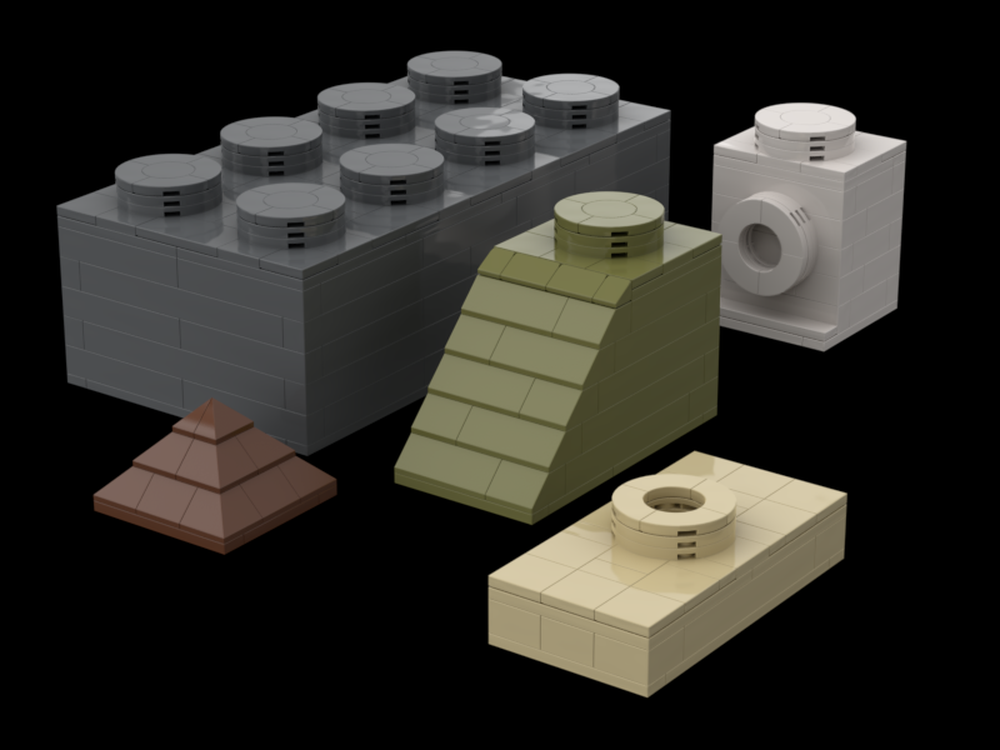 LEGO MOC Big LEGO bricks in the scale 6:1 part 2 by Hubert_hej ...
