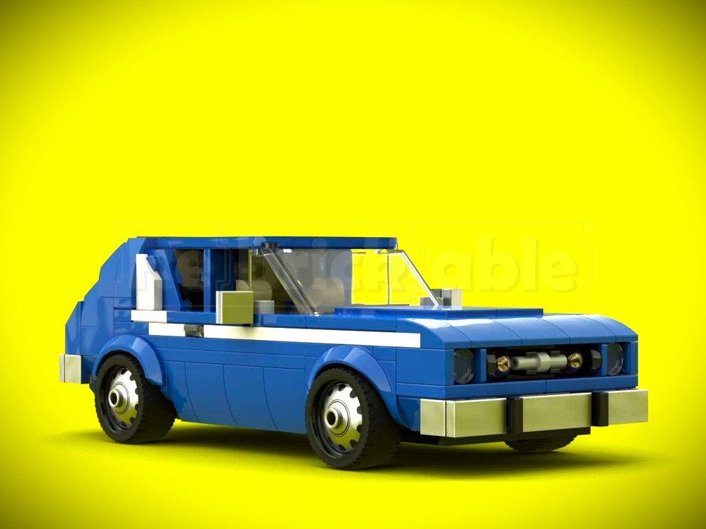 LEGO MOC-252410 1976 AMC Gremlin by Sweeng | Rebrickable - Build with LEGO