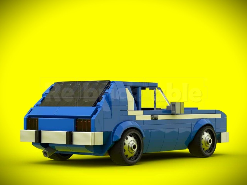 LEGO MOC-252410 1976 AMC Gremlin by Sweeng | Rebrickable - Build with LEGO