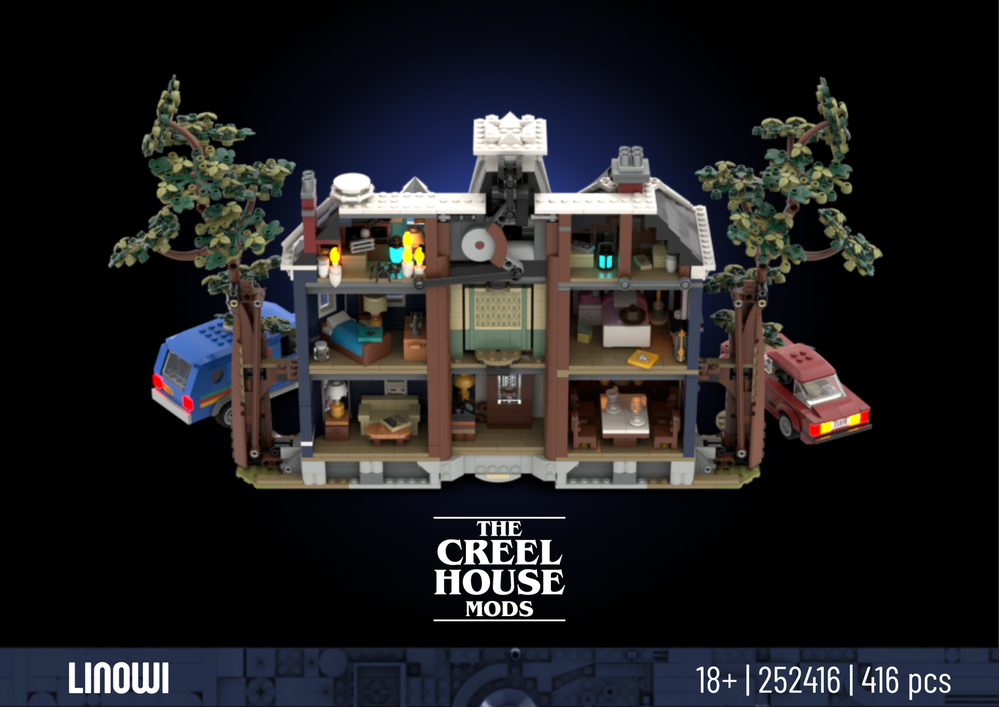 LEGO MOC-252416 11370 The Creel House - Modifications + Upgrades by ...
