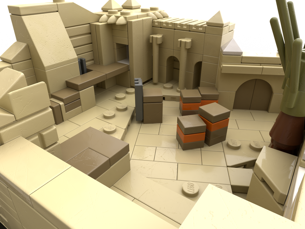 LEGO MOC-252447 Mirage - Bombsite A - Counter Strike by polygoni ...