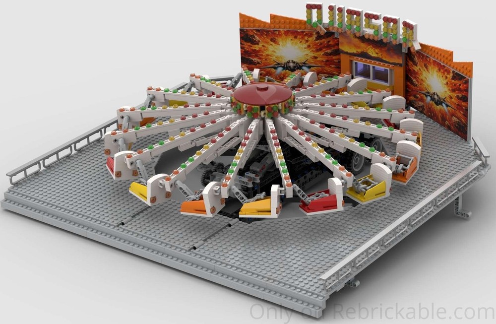 LEGO MOC-252500 Fairground Quasar ride by Gdale | Rebrickable - Build ...