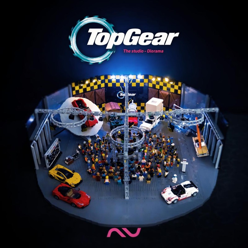LEGO MOC-252517 Top Gear studio diorama by NV Carmocs | Rebrickable ...