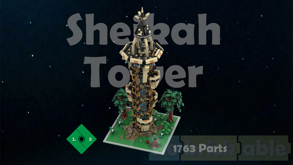 LEGO MOC-252538 Sheikah Tower by LucSoleBricks | Rebrickable - Build ...