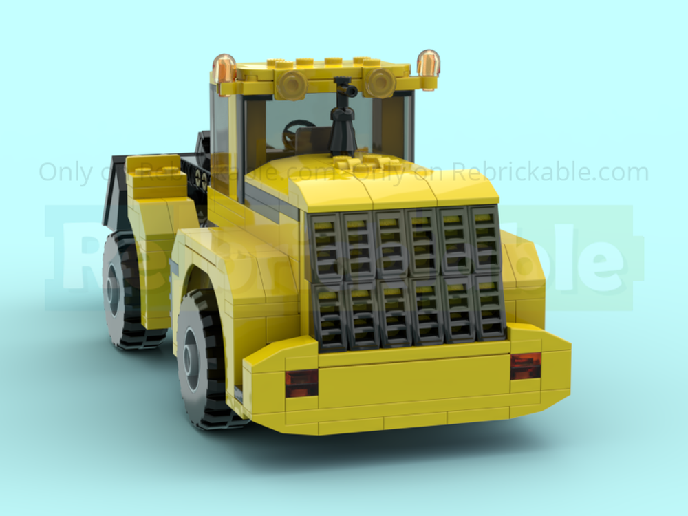 LEGO MOC-252541 Wheel Loader by Brick Dude | Rebrickable - Build with LEGO