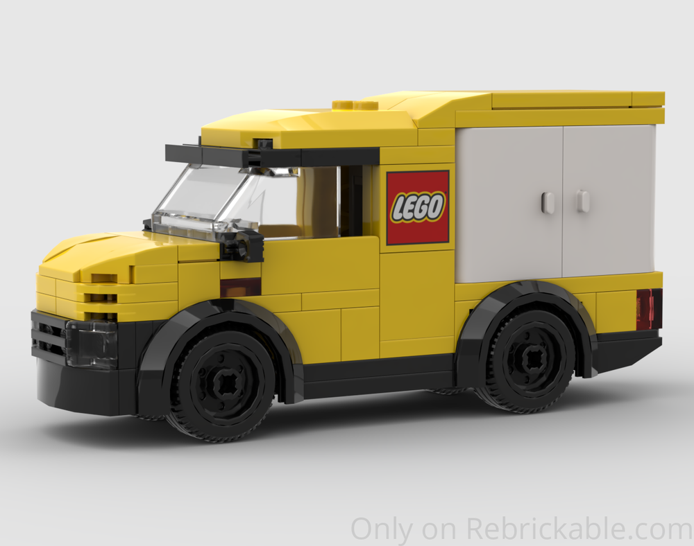 LEGO MOC-252583 Lego Delivery Van (4-wide) by DailyWeeklyBuilds ...