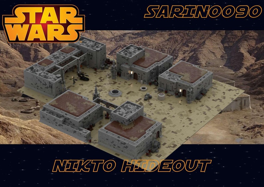 LEGO MOC-252639 SW - Nikto Hideout Complete by Sarinoo90 | Rebrickable ...