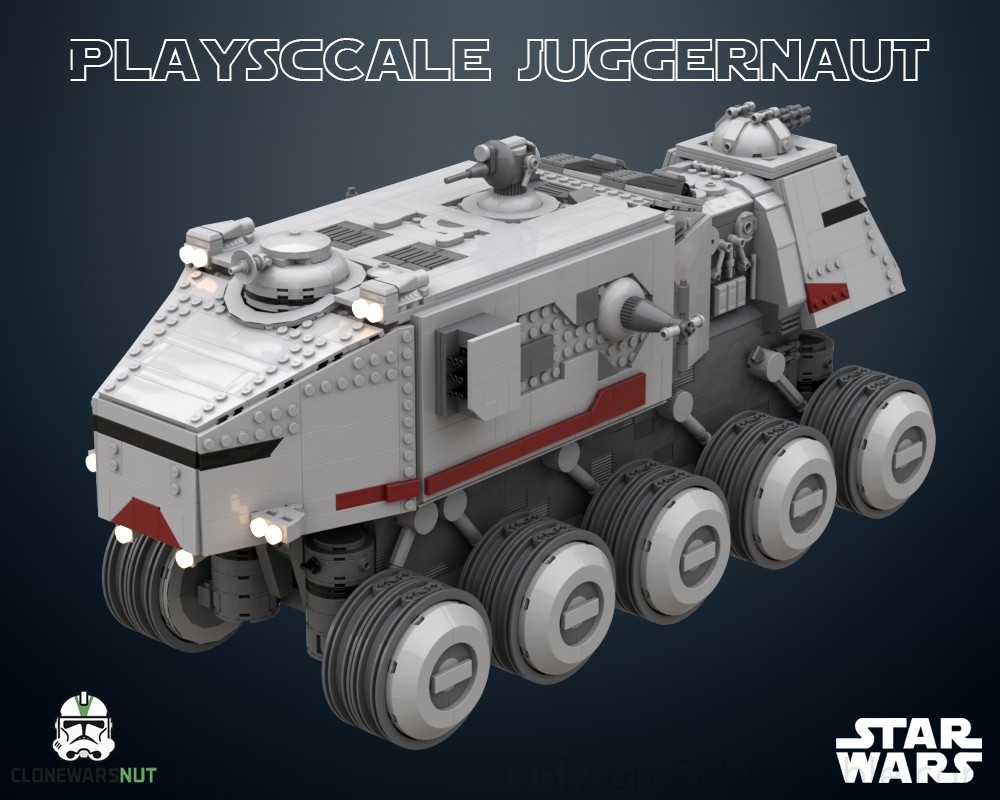 LEGO MOC-252644 Republic Juggernaut - Playscale by clonewarsnut ...