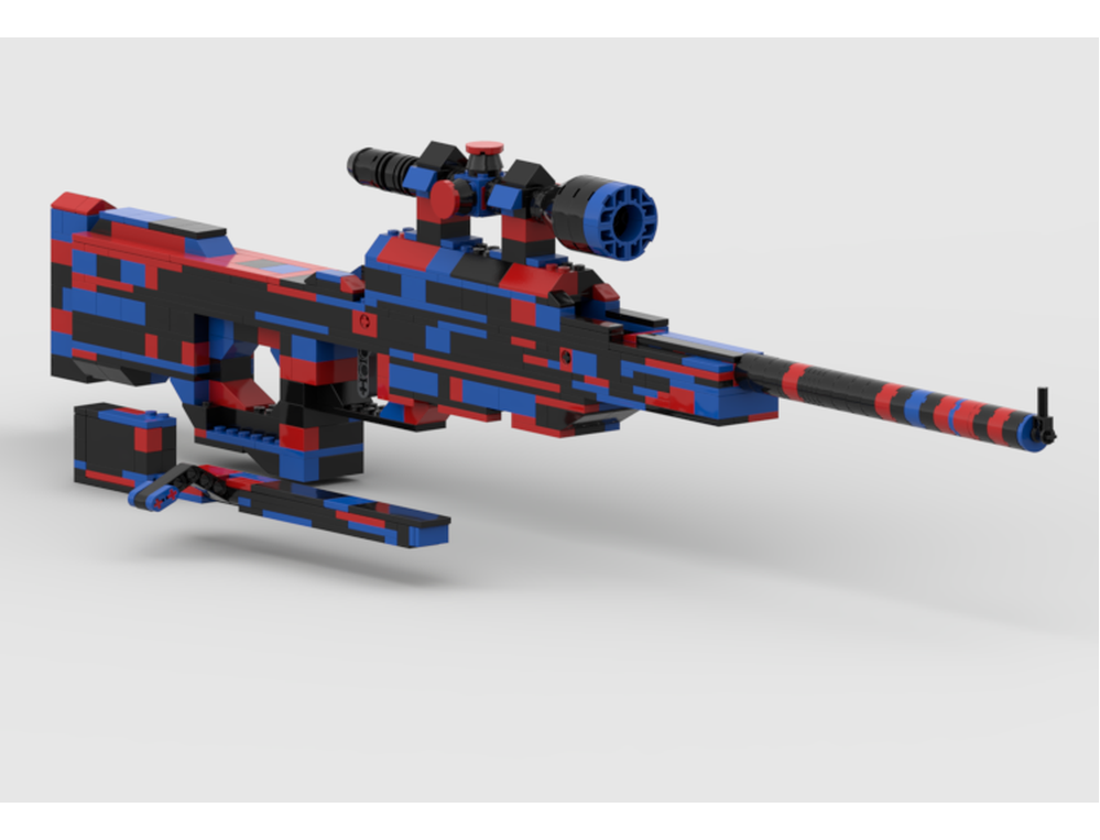 LEGO MOC-252668 LEGO sniper (working rubber band gun) by Crazy bricks ...