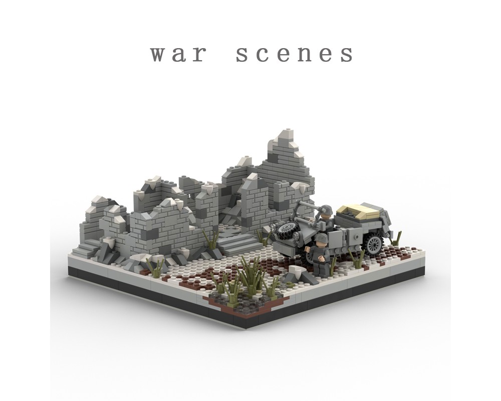 LEGO MOC war scenes by xiaowang | Rebrickable - Build with LEGO