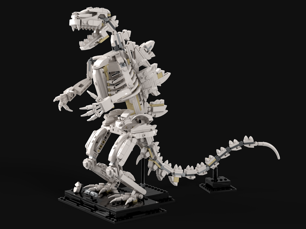 LEGO MOC-252699 Godzilla Skeleton - 21320 Dinosaur Fossils Alternate ...