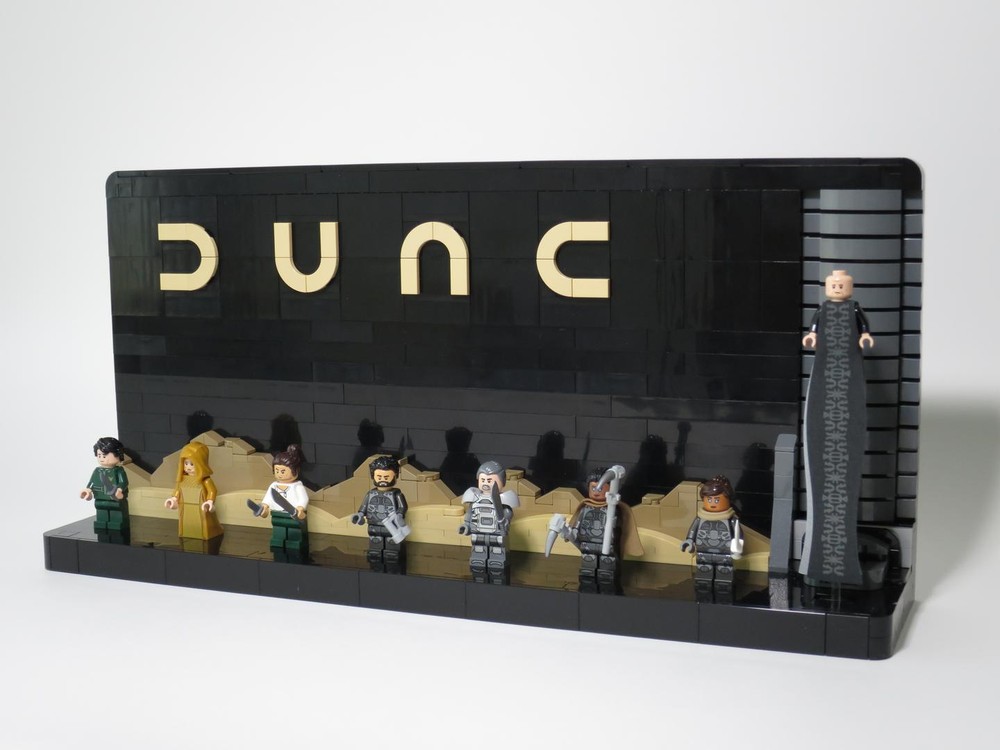 LEGO MOC DUNE Minifigure Display by lunabricks | Rebrickable - Build ...