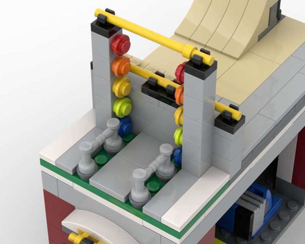 LEGO MOC-252727 Modular Skate Center by Finnigan | Rebrickable - Build ...