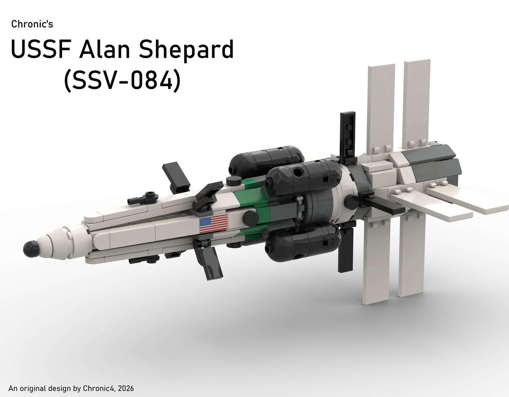 LEGO MOC-252741 USSF Alan Shepard (SSV-084) [TLW] by Chronic4 ...