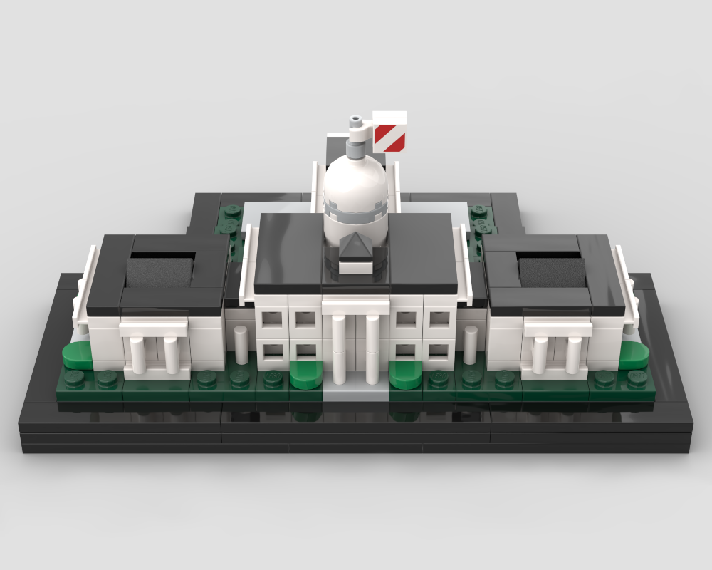 LEGO MOC-252759 Alabama State Capitol Building (miniature) by Dave_PMG ...