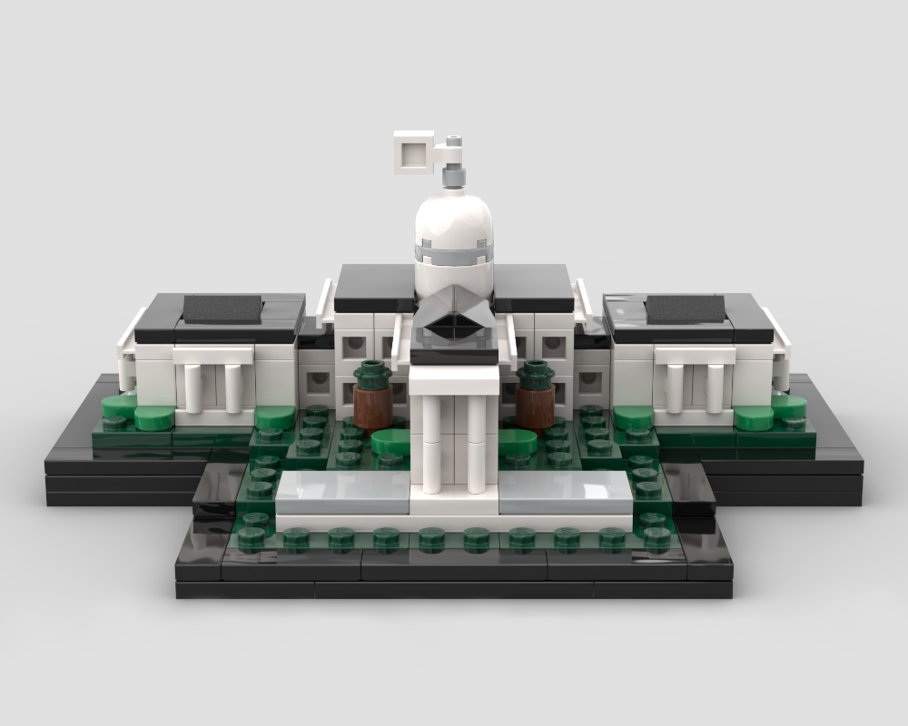 LEGO MOC-252759 Alabama State Capitol Building (miniature) by Dave_PMG ...
